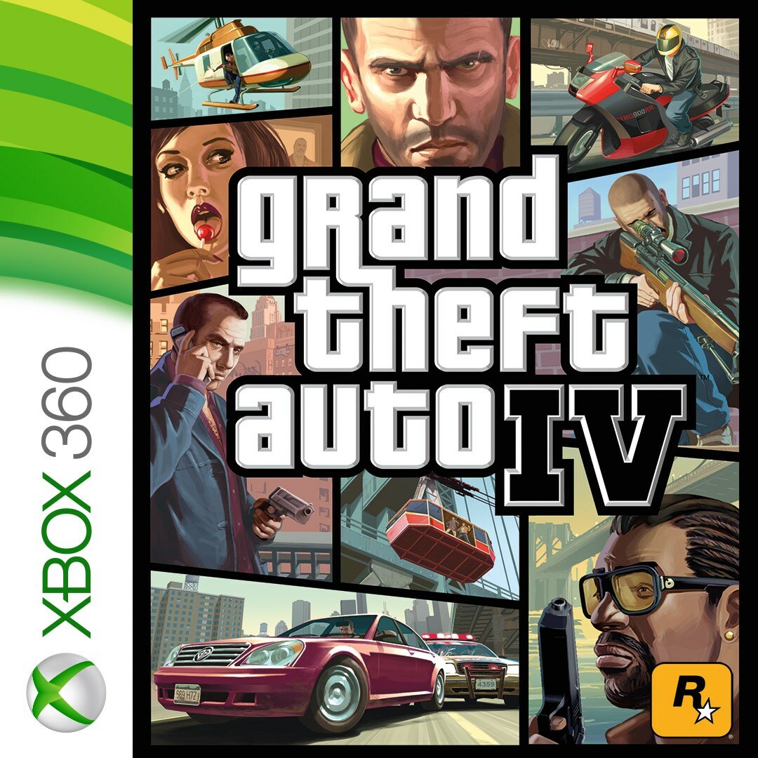 Игра Grand Theft Auto IV для Xbox - Цифровой код для Microsoft Store