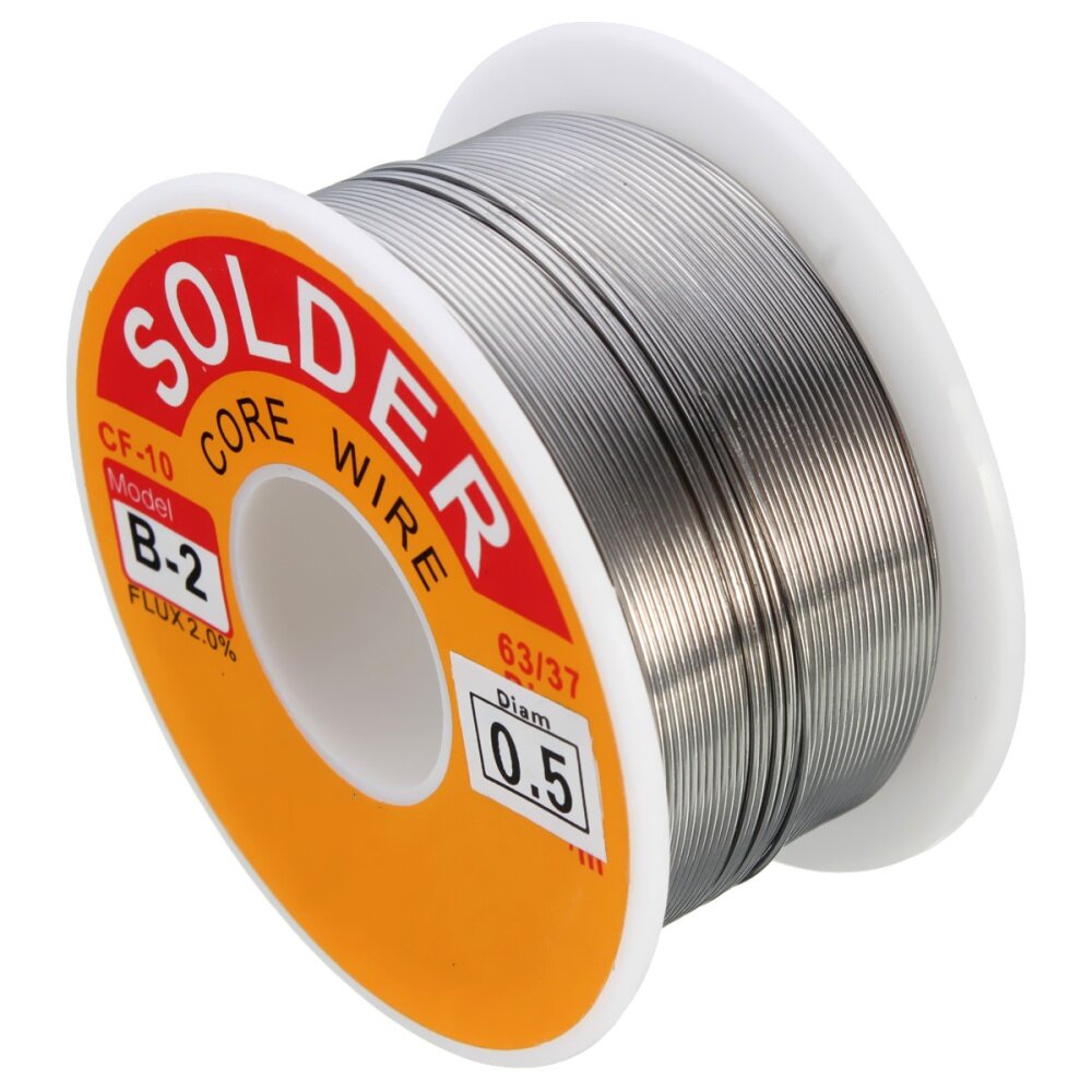 Инструмент 100 г 63/37 оловянно-свинцовый сердечник из канифоли 0,5-2 мм 2% флюс катушка сварочная линия припой проволока 0,5 мм