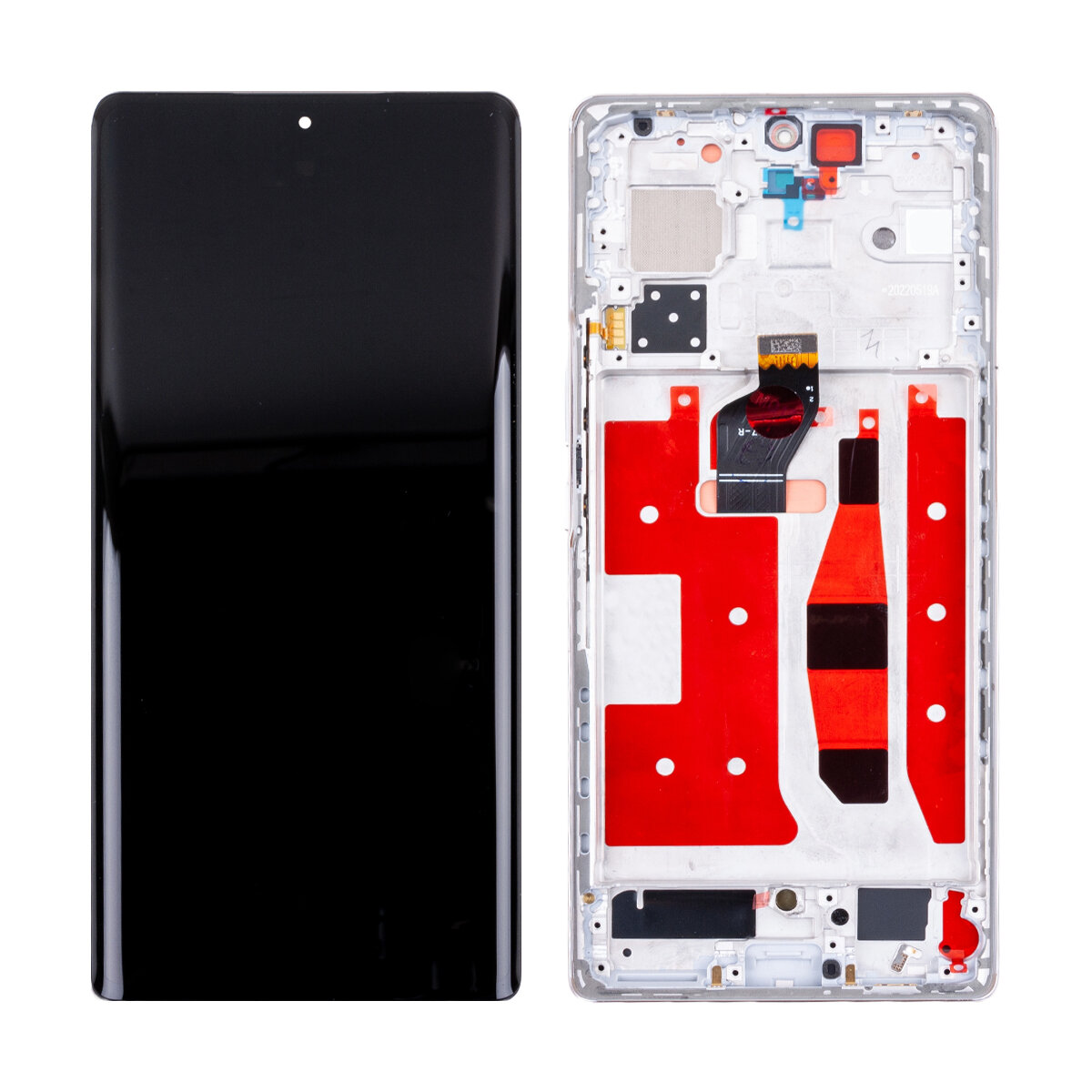 Дисплей для Huawei Honor 70 модуль Серебро - OR