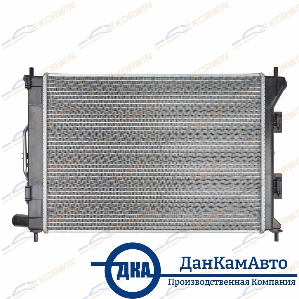 Радиатор охлаждения Hyundai Elantra/Kia Cerato, Ceed 1.6-2.0 (11-)AT паяный