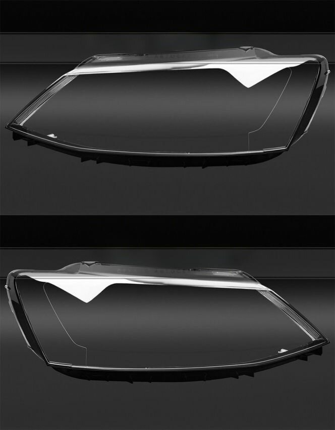 Стекла фар для Volkswagen Jetta (2010-2018), комплект, поликарбонат