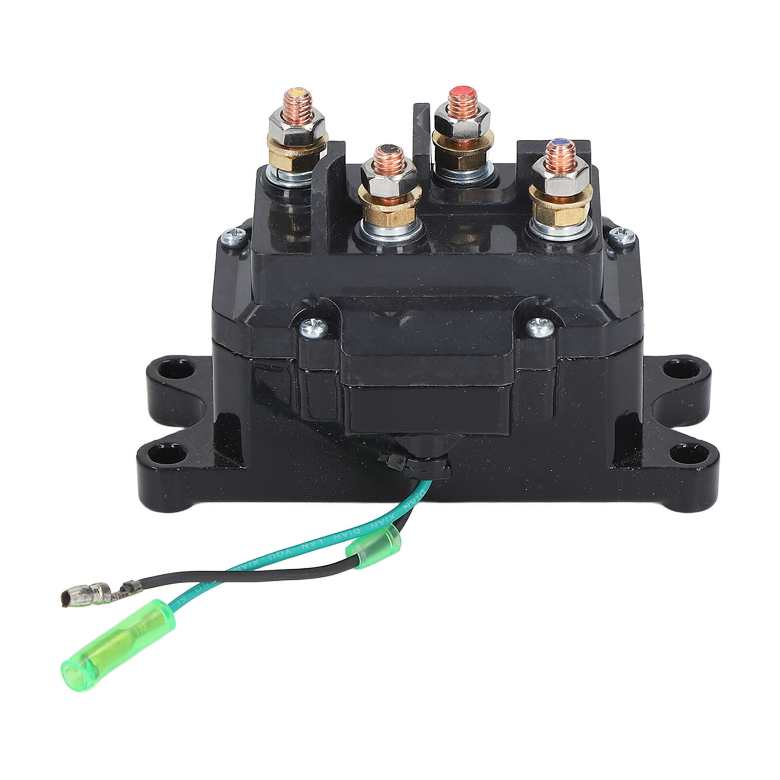 Реле запуска лебедки IP67, латунные катушки, прочное, стабильное, практичное, для квадроциклов, замена реле электрической лебедки, 250 А.