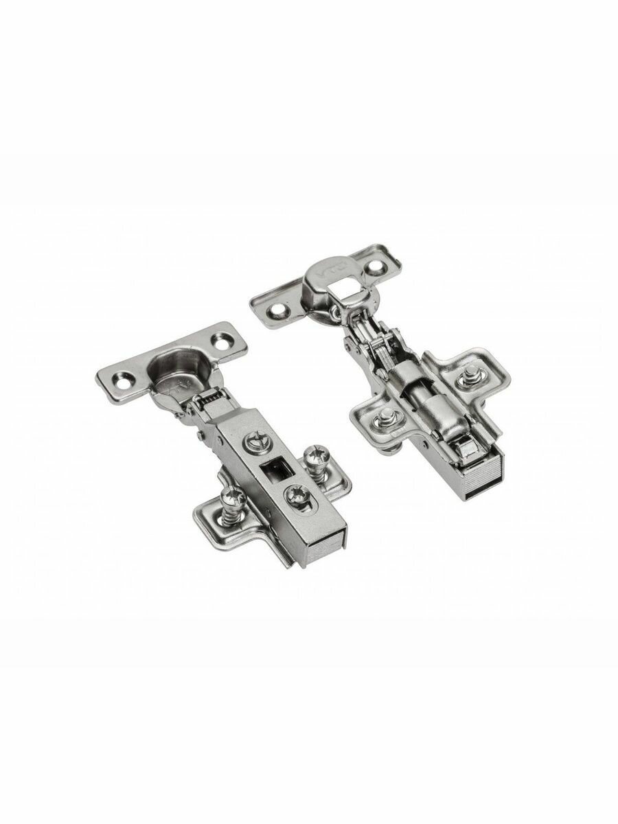 Петля накладная мини (диаметр чаши 26 мм) GTV Prestige (Польша) с доводчиком (комплект 2 шт.)