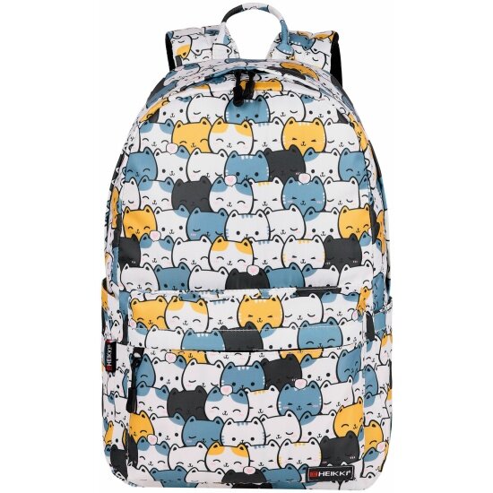 Рюкзак Heikki DREAM хейки Cute Cats 42х26х14 см 273849