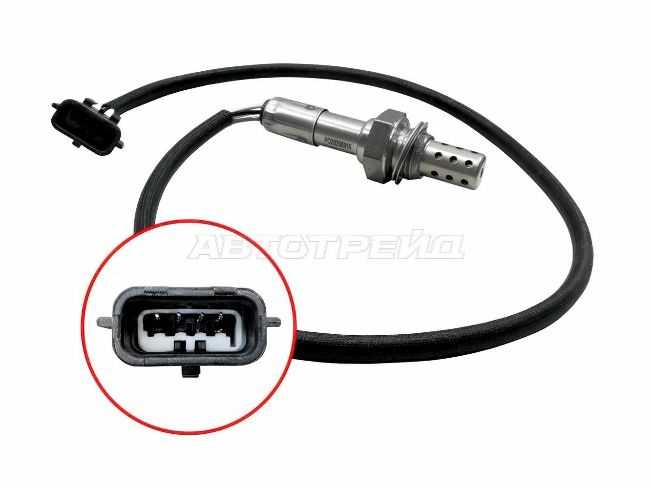 Датчик кислорода, лямбда-зонд для Рено Аркана, Дастер, Логан, Меган арт ST226A41772R SAT