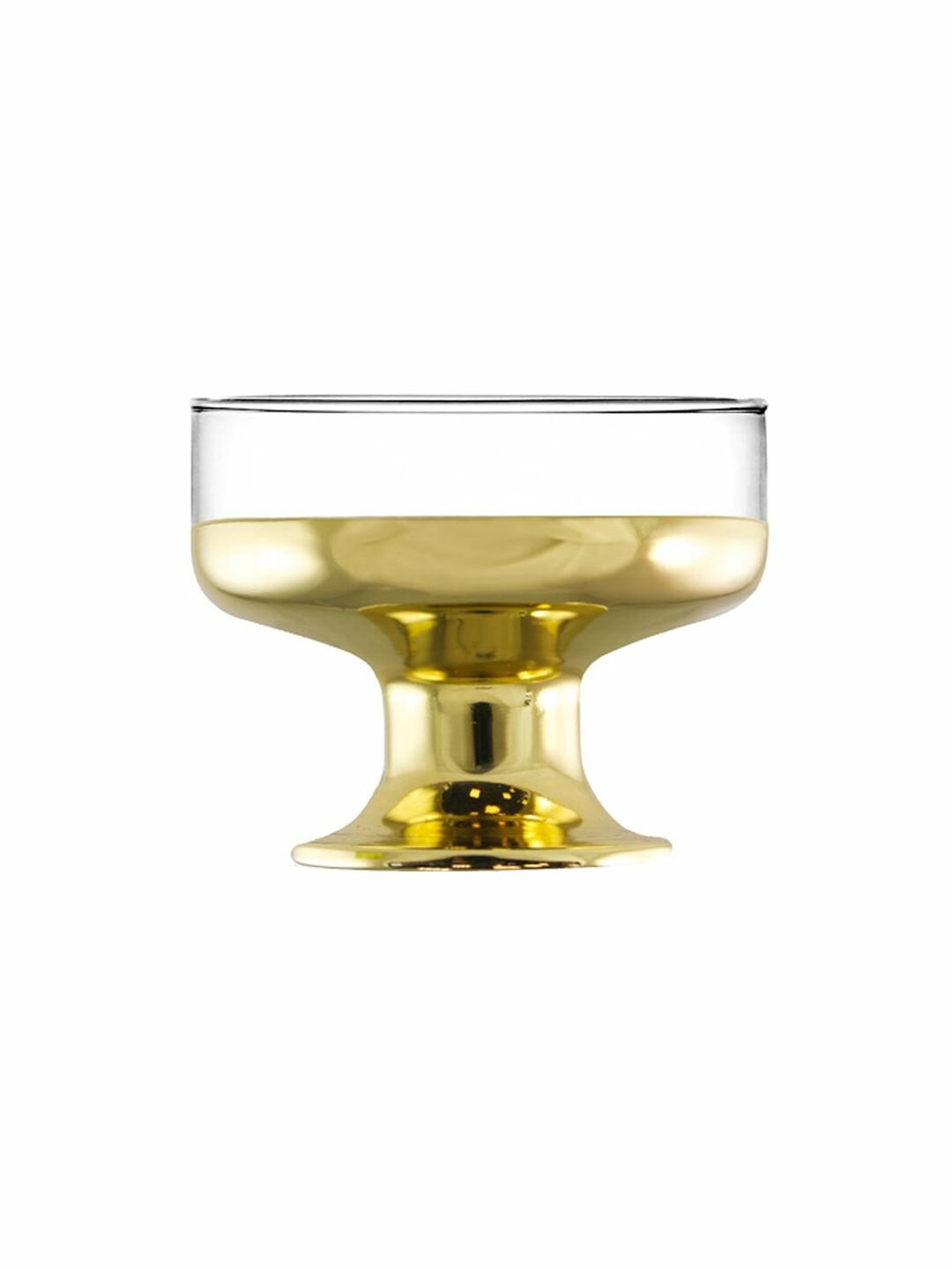 Набор - креманки 6 шт с узором 250мл Поло (золотая грань)