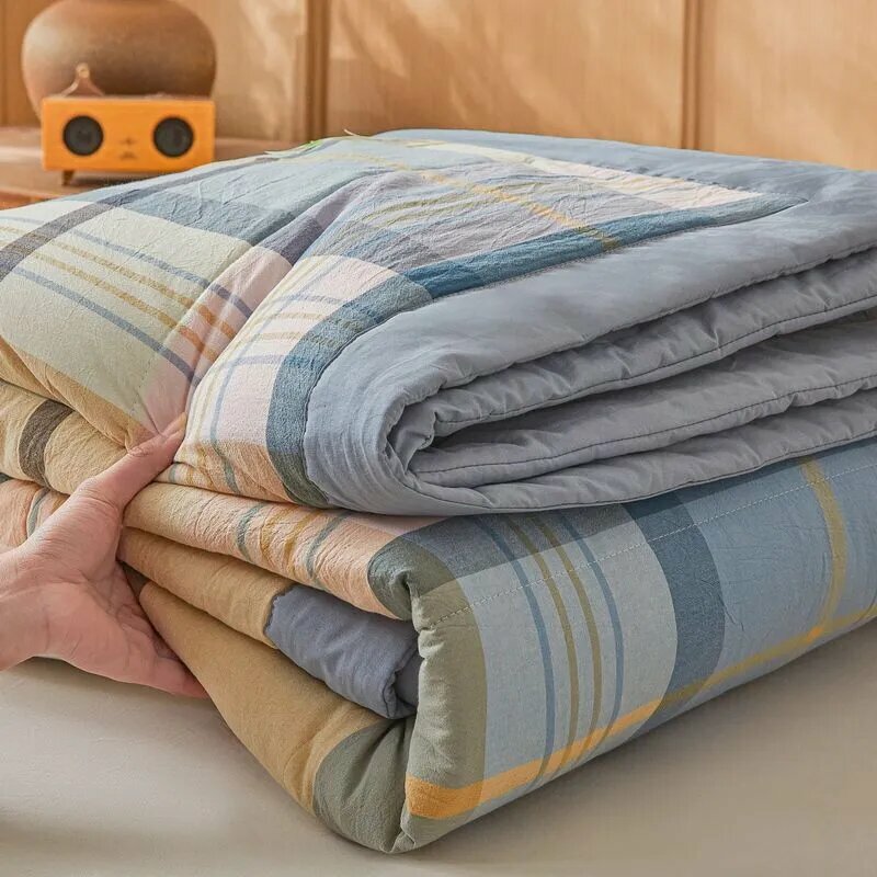 IKEA Одеяло Полуторный 150x200 см, Летнее, с наполнителем Вата, комплект из 1 шт