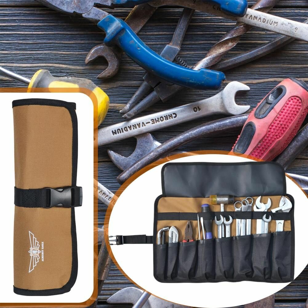 Portable Многофункциональная сумка для хранения инструментов, Подходит для кемпинга на открытом воздухе, езды на велосипеде и т. д.