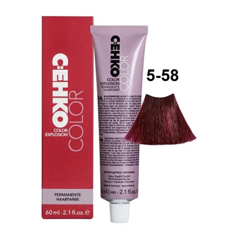 C: EHKO Color Explosion Color Explosion Крем-краска для волос 5/58 60 мл