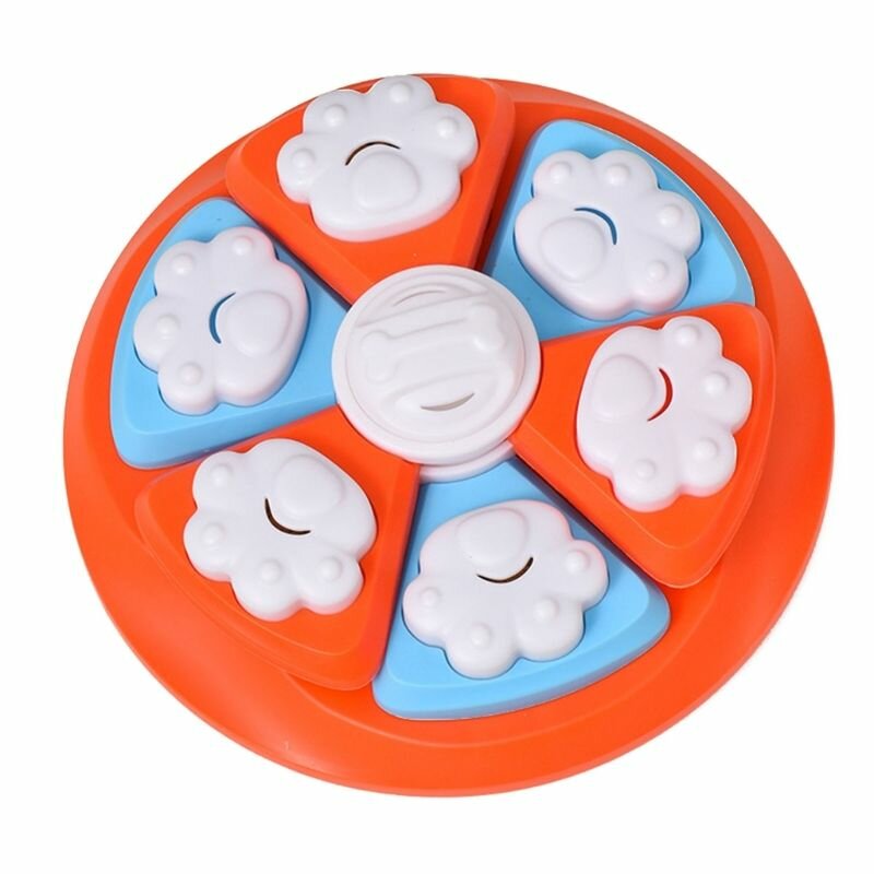 Диспенсер для лакомств для собак, миска с медленной подачей, головоломка, кормушка, игрушка, интерактивная игрушка