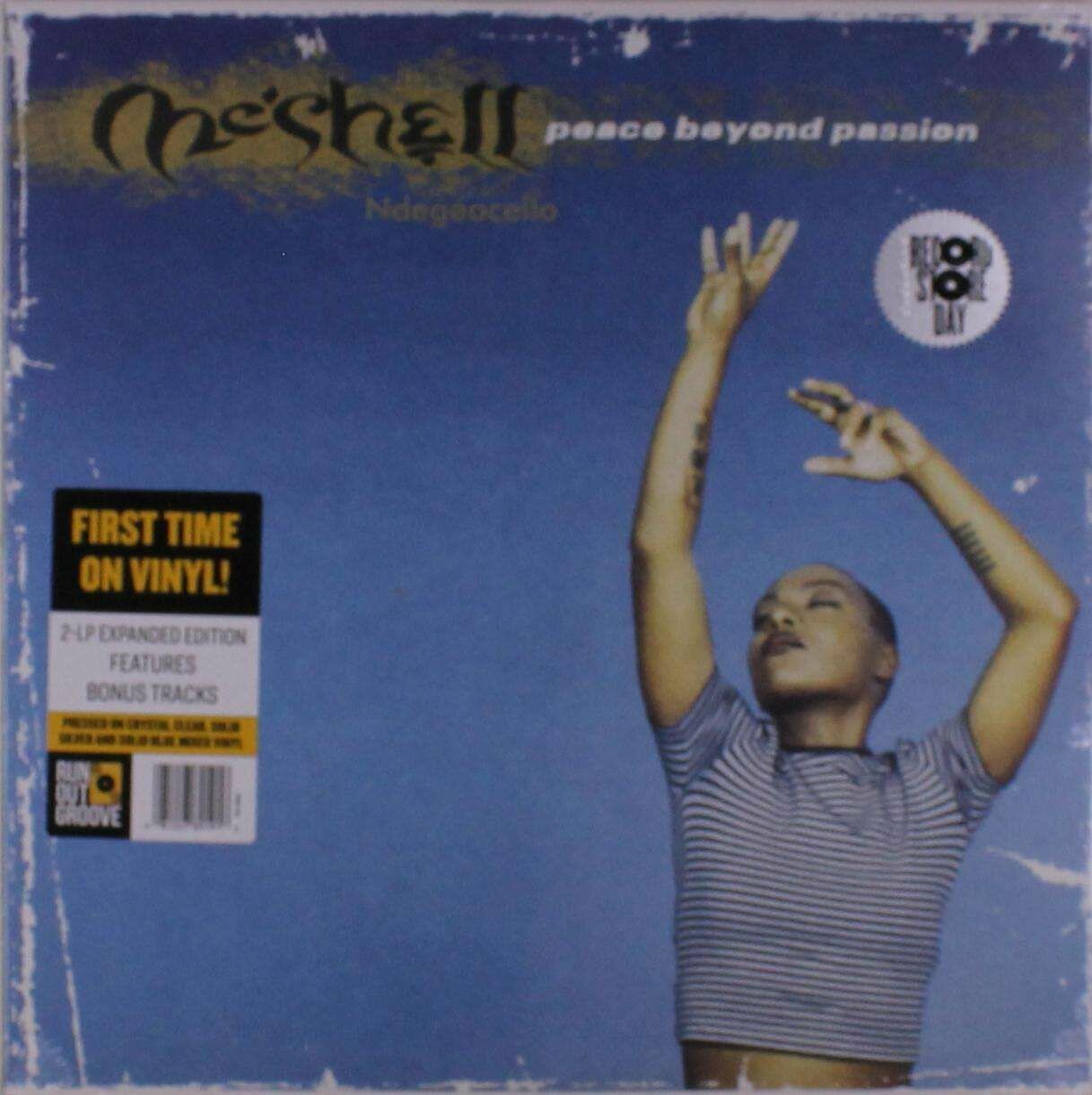 Виниловая пластинка Meshell Ndegeocello - Peace Beyond Passion (Clear, Silver, Blue Mixed Vinyl) (2 LP)