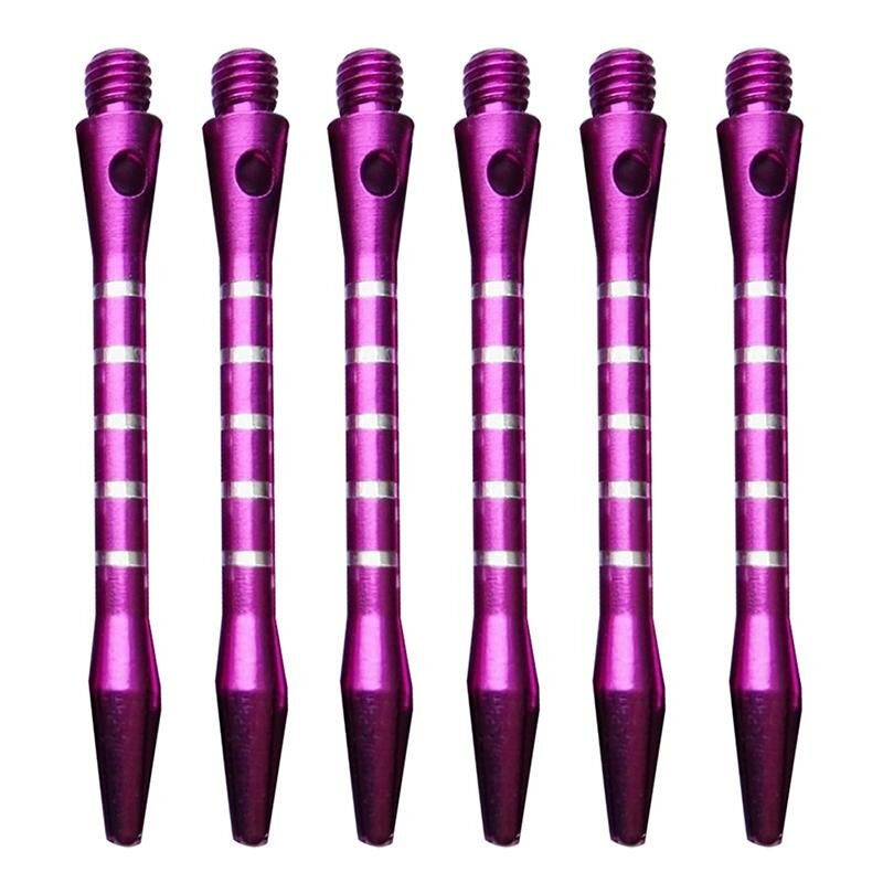 Метательные дротики 6 шт из алюминия, многоцветные, длина 5.2 см, предназначенные для игры