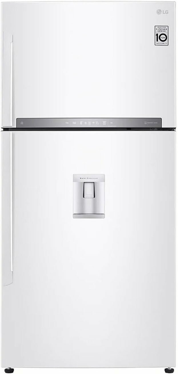 Холодильник LG GR-F882HBHM, инверторный компрессор, зона свежести, 592л, белый