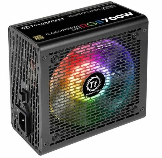 Блок питания Thermaltake Litepower RGB 650W (PS-LTP-0650NHSANE-1) черный - 650 Вт, ATX 24-пин, 4 pin + 4 pin CPU, 5 SATA, 2 x 6+2 pin PCI-E