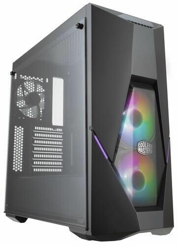 Компьютерный корпус Cooler Master MasterBox K500 ARGB (MCB-K500D-KGNN-S02) черный - Mid Tower, ATX, USB 3.2 Gen1 Type A
