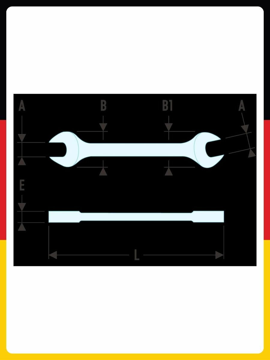 Гаечный ключ Facom 'Series 44' 11/32x13/32'