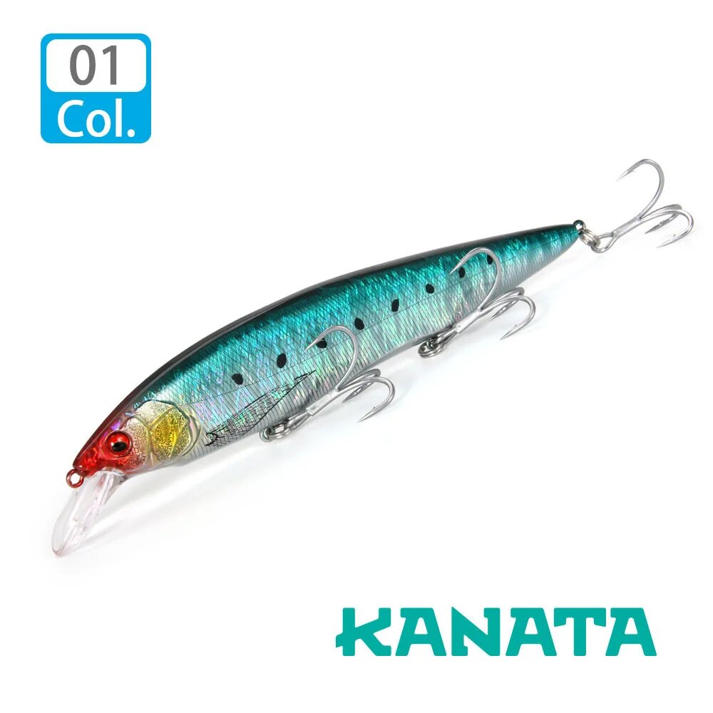 WEIHAI FSTK Kanata Jerkbait 160 мм 30 г Color01
