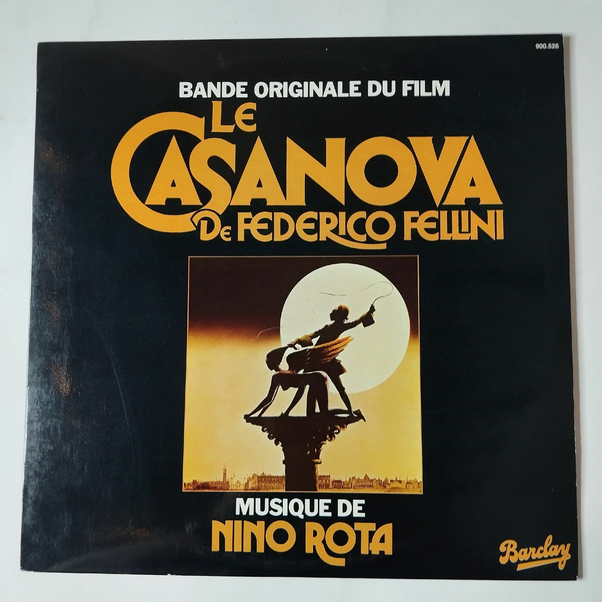 Винтажная виниловая пластинка LP Nino Rota Казанова Федерико Феллини Le Casanova De Federico Fellini (Bande Originale Du Film) (France 1977)