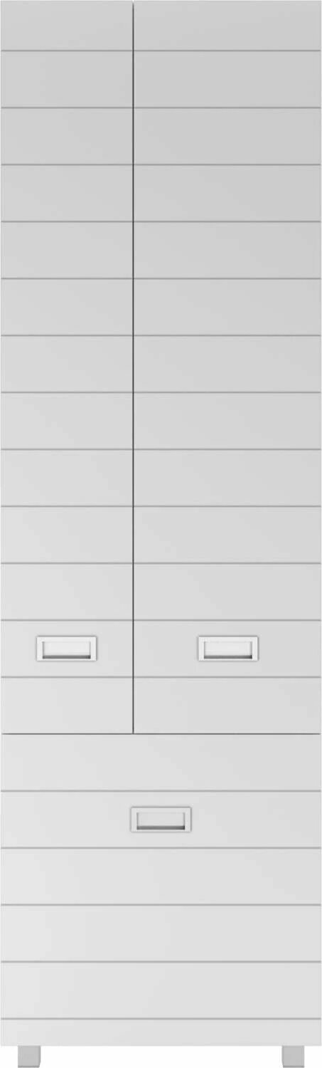 Шкаф-пенал Домино Cube 60 без ящика с корзиной для белья