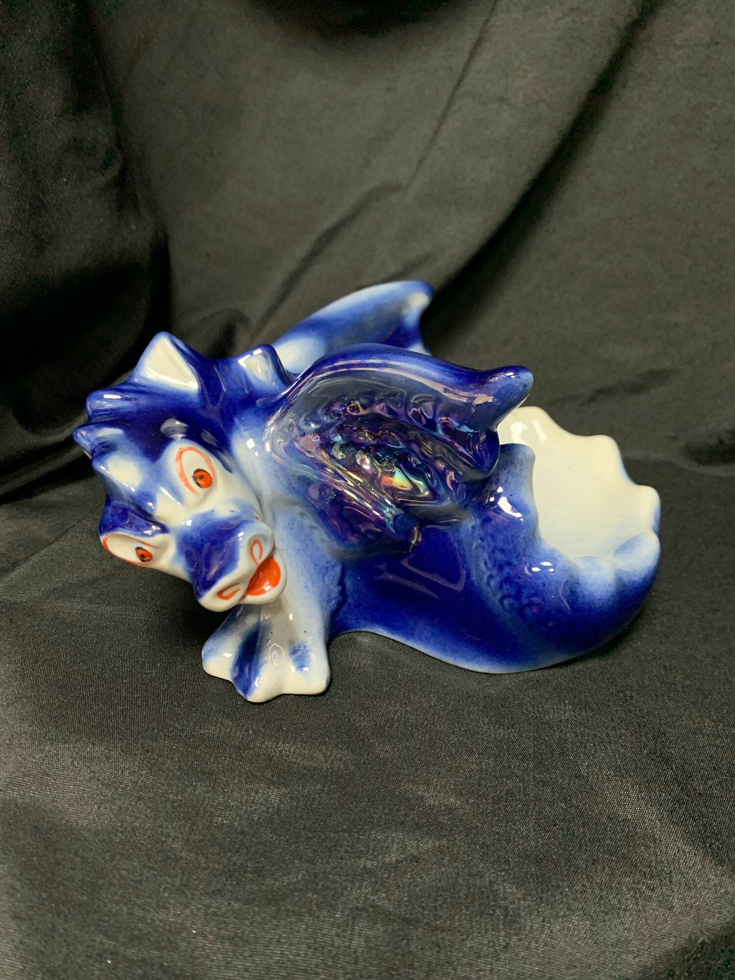 Фарфоровая статуэтка Дракон Полонский ФЗ СССР