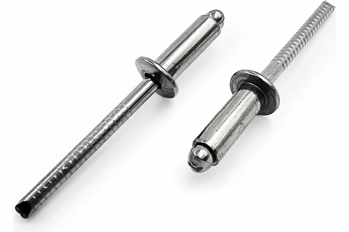 Вытяжная нержавеющая заклепка со стандартным бортиком 5x20 мм А2, 250шт