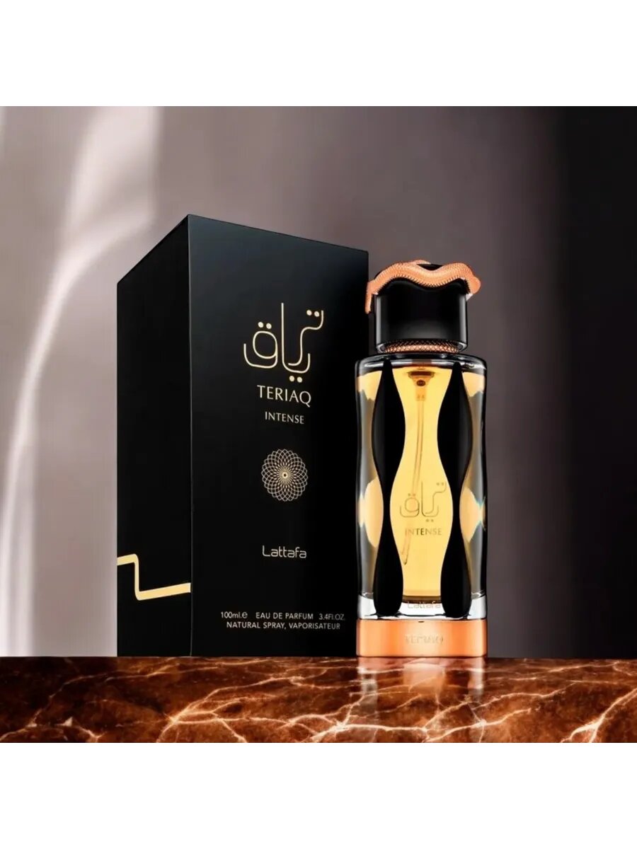 Арабские духи унисекс-парфюм Teriaq Intense, Lattafa Perfumes