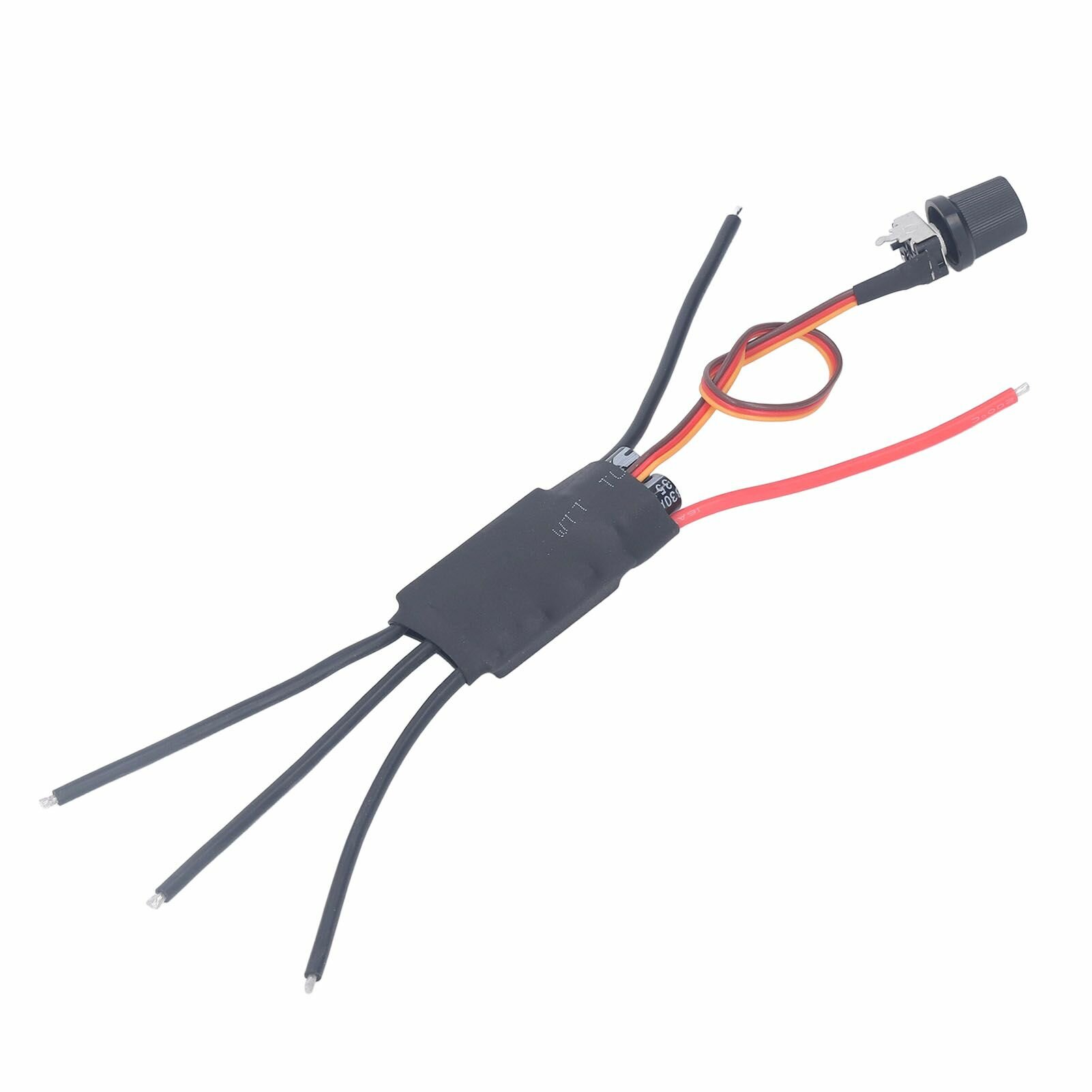 Контроллер BLDC, 7 24 В постоянного тока, 15 А, 200 Вт, 3-фазный бесщеточный регулятор скорости двигателя, потенциометр BLDC для вентилятора насоса