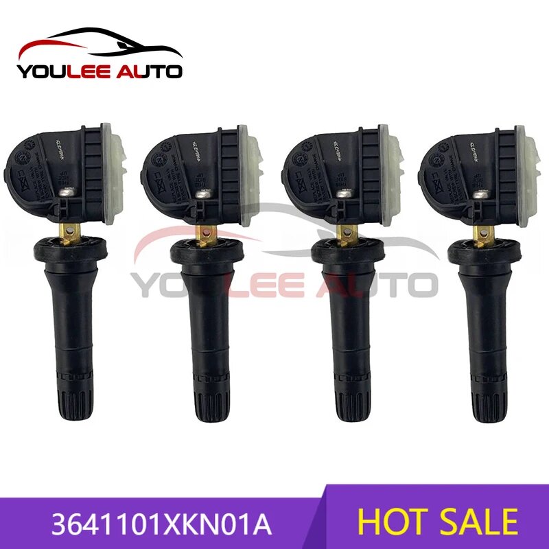 1/4 шт. 3641101XKN01A Датчик давления в шинах TPMS для Haval Dargo II F7 H9 H6 III H7 Jolion GreatWall POER ORA Tank 300 2021 2022 4pcs
