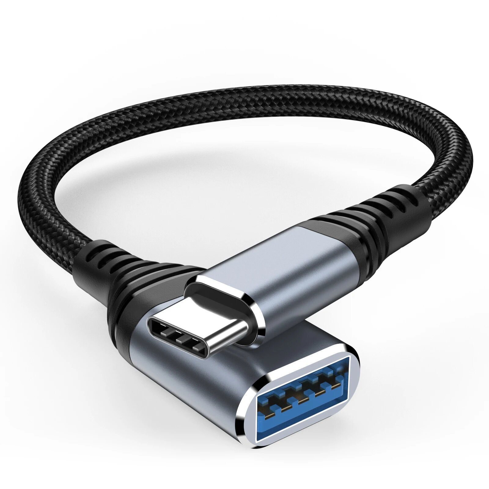 Адаптер USB-C к USB 3.0 OTG 5 Гбит/с типа C «папа» на USB «мама» Конвертер OTG Кабель для iphone Ноутбуки Планшет Устройство чтения карт