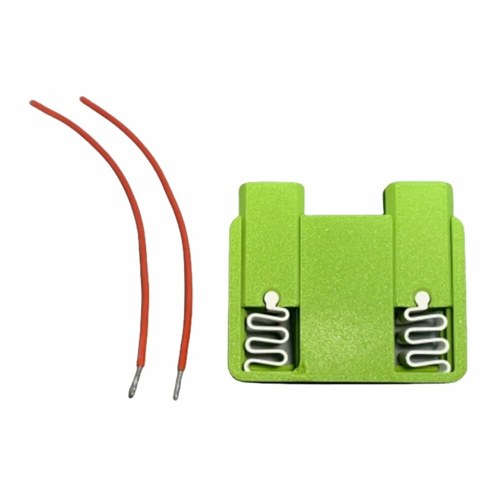 Сварочные принадлежности, Зажим для пайки проводов - зеленый, 1 набор