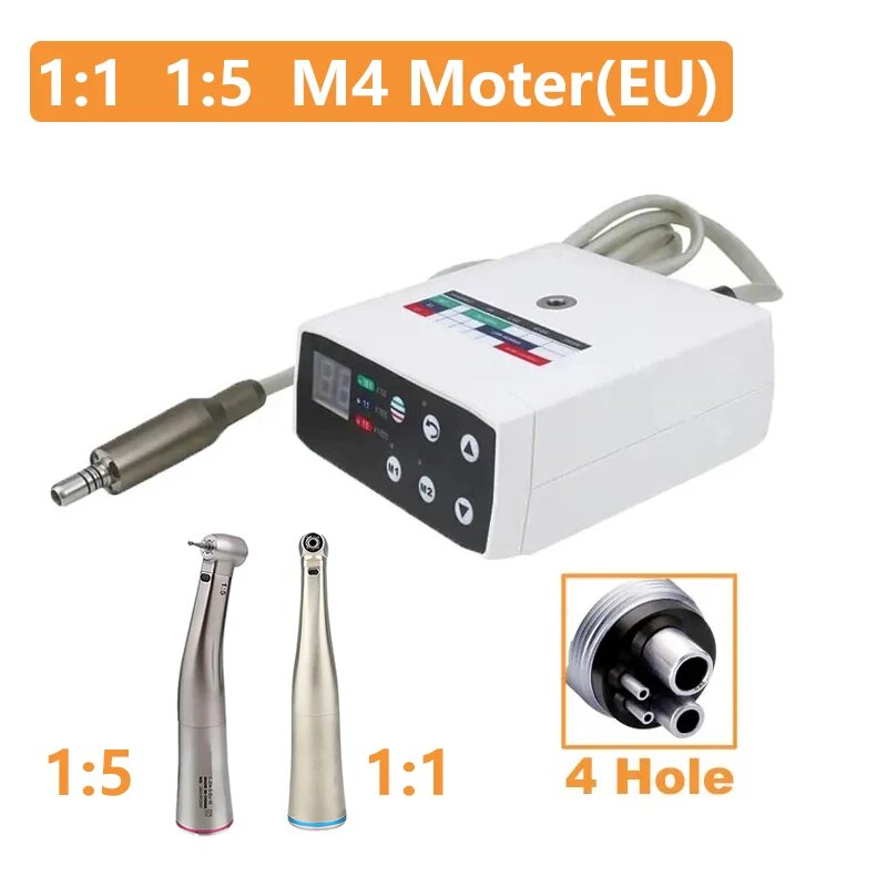 Стоматологический микромотор M4 Moter EU 1:1 1:5