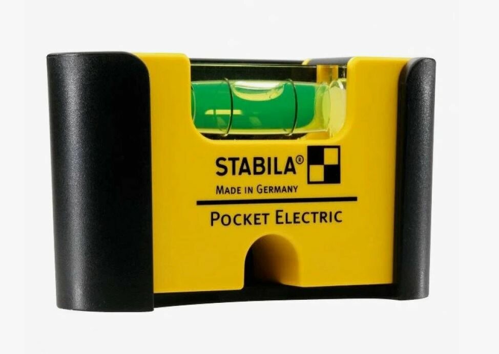 Уровень карманный тип Pocket Electric Stabila, с чехлом 17775 SB 6,7 см 42 56305 359
