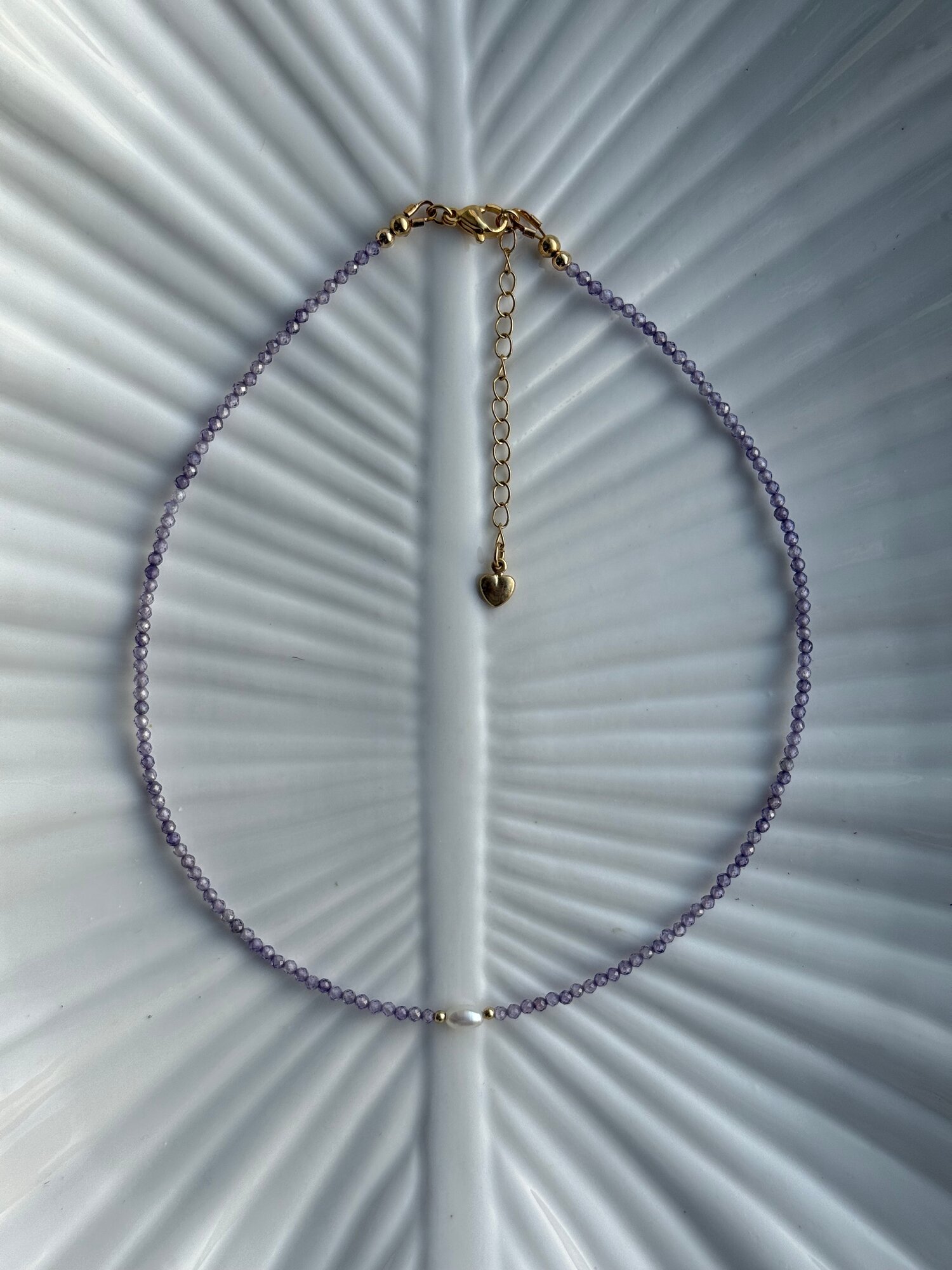 Чокер, циркон