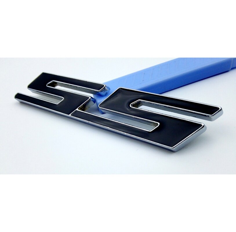 Премиум эмблема для багажника и решетки радиатора для chevy camaro impala 2010-2015 из цинкового сплава, черная