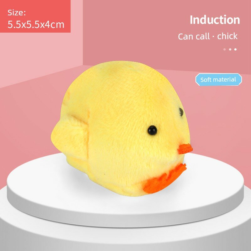 Игровой домик для выращивания цыплят, плюшевые игрушки-животные, развивающие речь: цыпленок, кролик, белка, хомяк,