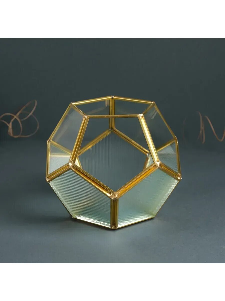 Подсвечник Гранённый шар