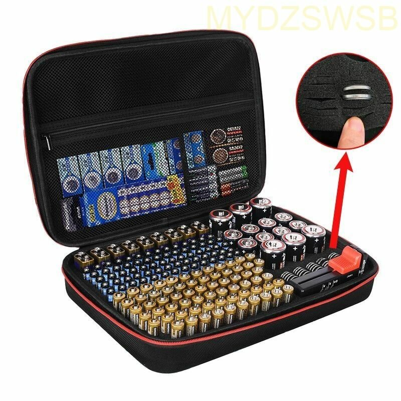 Бокс для батареек, черный матовый