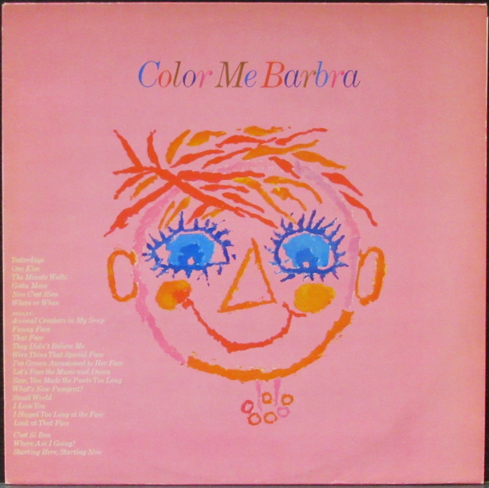 Streisand Barbra "Виниловая пластинка Streisand Barbra Color Me Barbra"