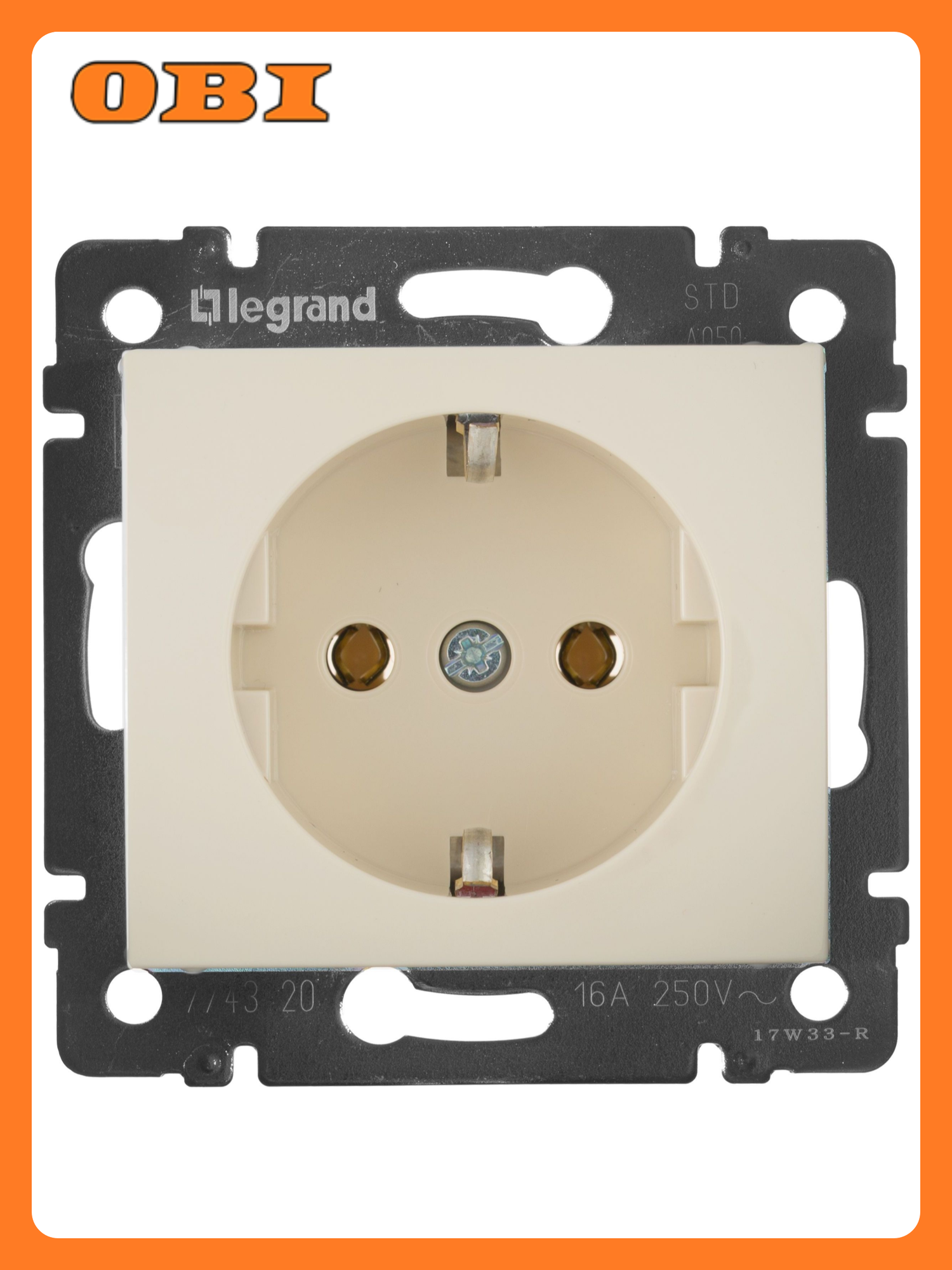 Розетка Legrand Valena 695612, с заземлением, IP20, коричневый
