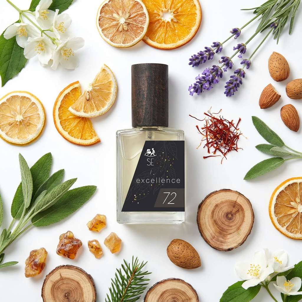 Духи SE Perfumes №72 Selection Excellence, унисекс, сладкие, фруктовые, древесные, 30 мл.