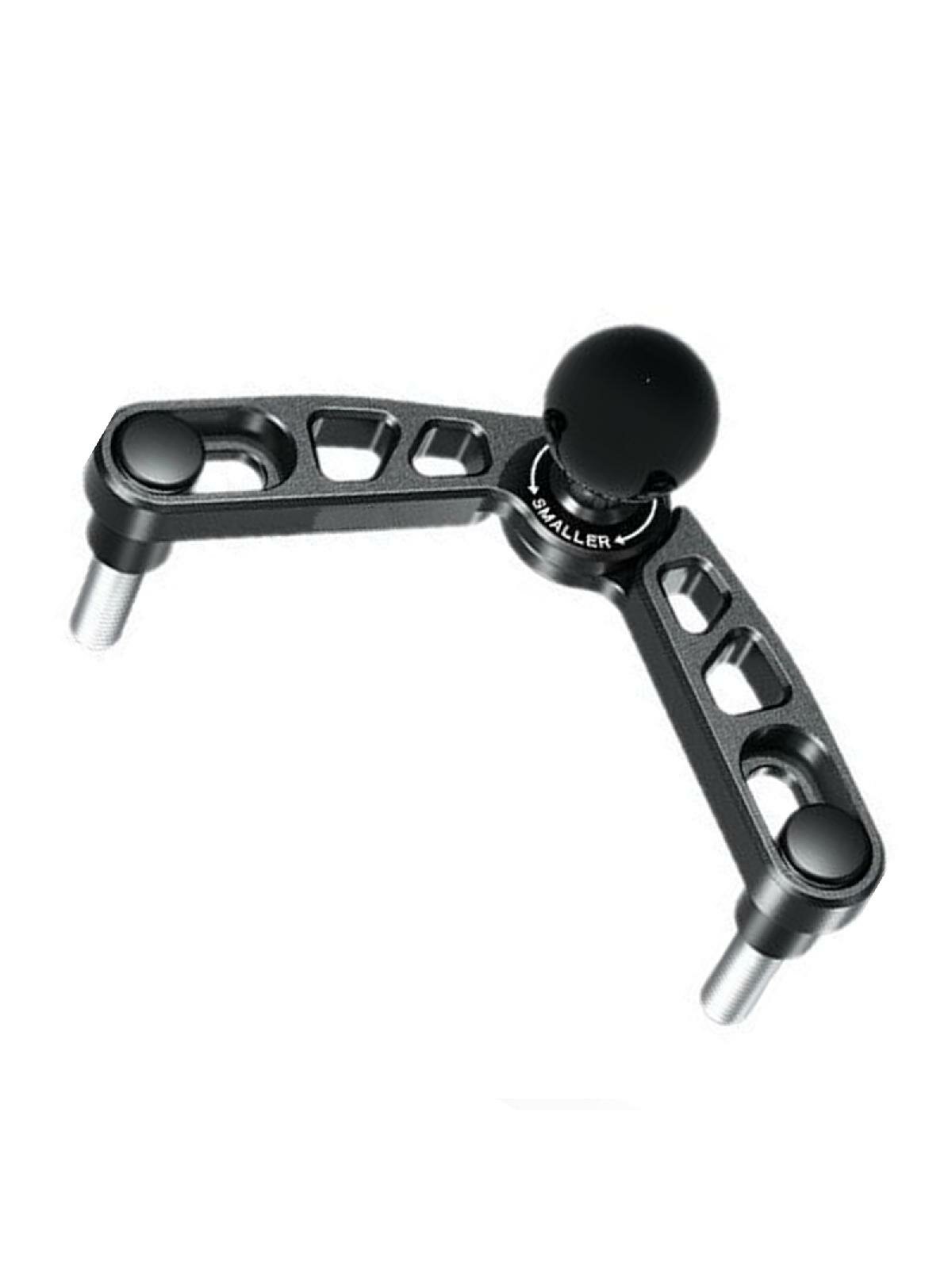 Шаровое крепление для стержня вилки мотоцикла с регулируемым расстоянием между винтами 78 мм-127 мм