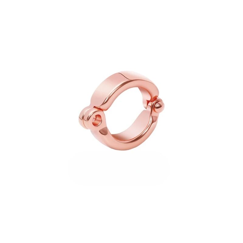 Кольцо на ногу для попугая MOONBIFFY 4.5mm, Rose gold