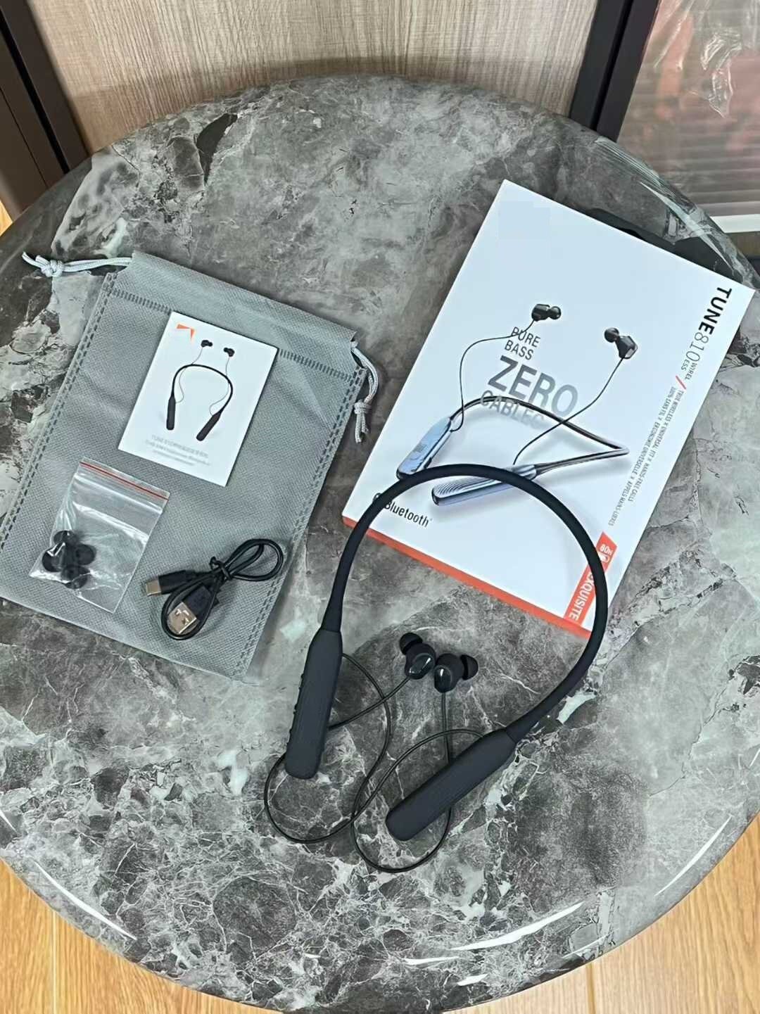 Спорт ZY Музыкальные наушники BT12 Дисплей Управление кнопками Уличные Спортивные воротник Bluetooth