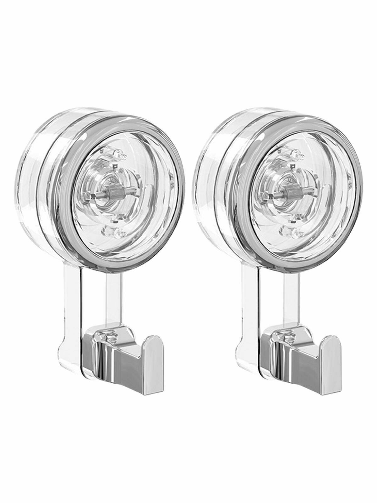 Универсальный зажим-крючок на присоске для надежного крепления во влажной среде