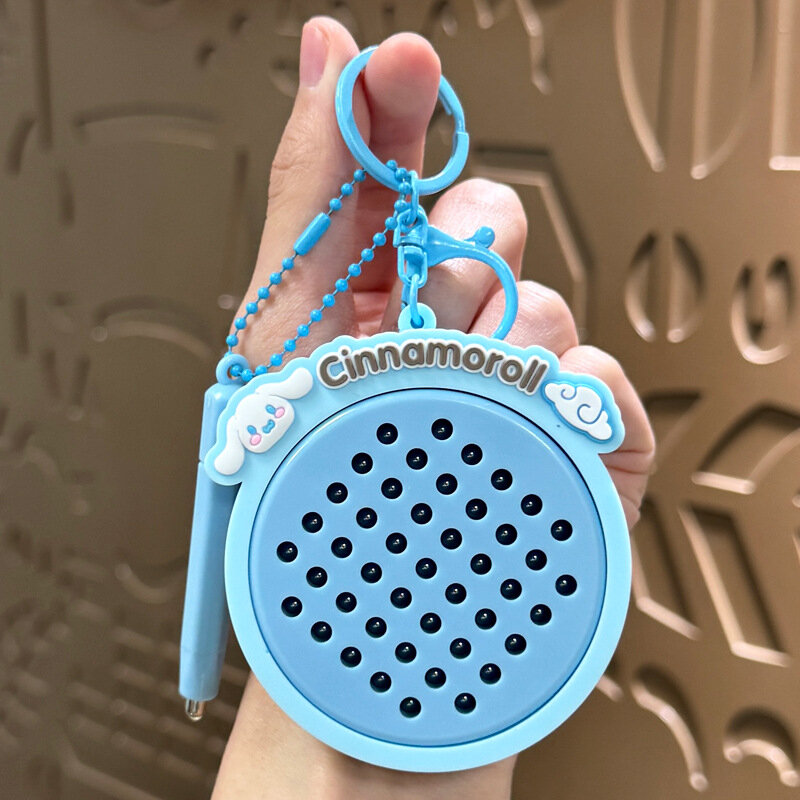 Креативный антистрессовый магнитный стальной шарик, доска для рисования, брелок, подвеска для рюкзака, брелок для автомобиля, украшение для хранения, подарок для детей