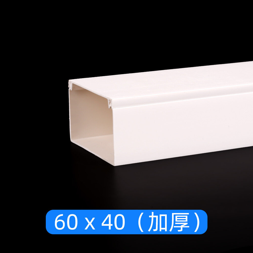 ПВХ настенный кабельный канал инженерный невидимый провод огнестойкий квадратный кабельный канал доступен 2m для улучшения дома бесплатная доставка