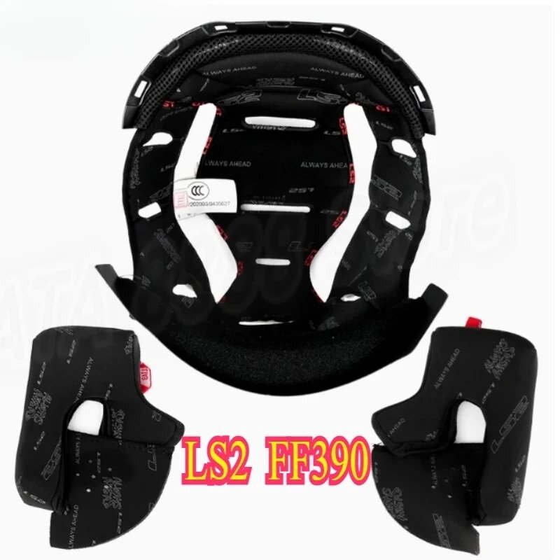 Подкладка для мотошлема LS2 FF390, оригинальные сменные аксессуары для шлема Л