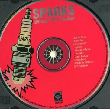 CD диск Sparks - Whomp That Sucker US 2007 оригинал mintmint — фото 1