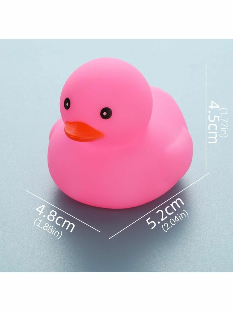 Виниловая цветная желтая утка игрушки для купания воды