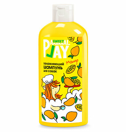 Шампунь Энимал Плей для собак и кошек Увлажняющий Манго 300 мл